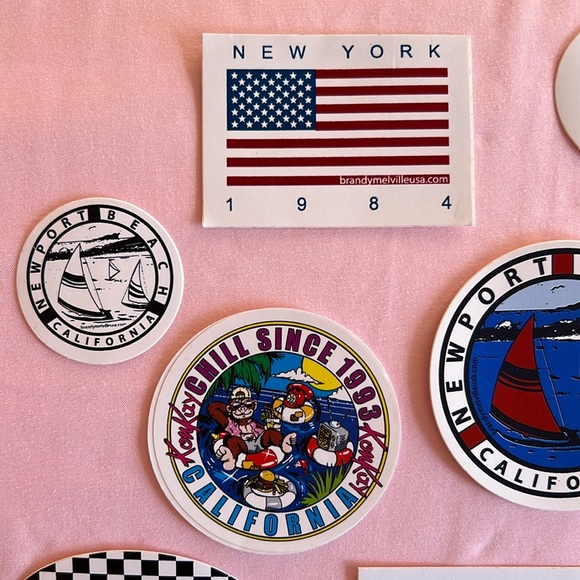 Brandy Melville | Other | Rare Assortment Brandy Melville Stickers ...